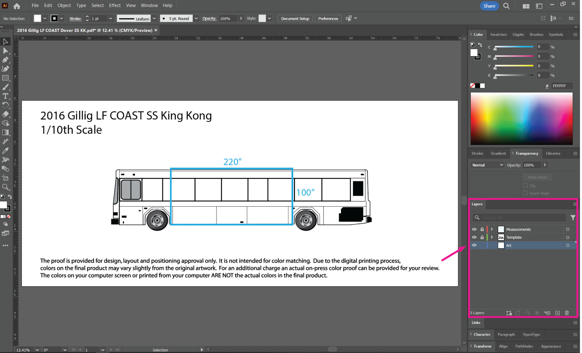 Artwork Essentials: A Comprehensive Guide to ATA Bus Wrap Templates ...